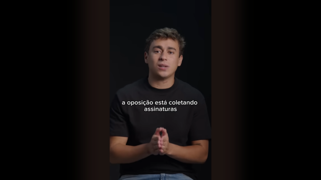 Projeto citado por Nikolas em vídeo é para preservar dinheiro vivo